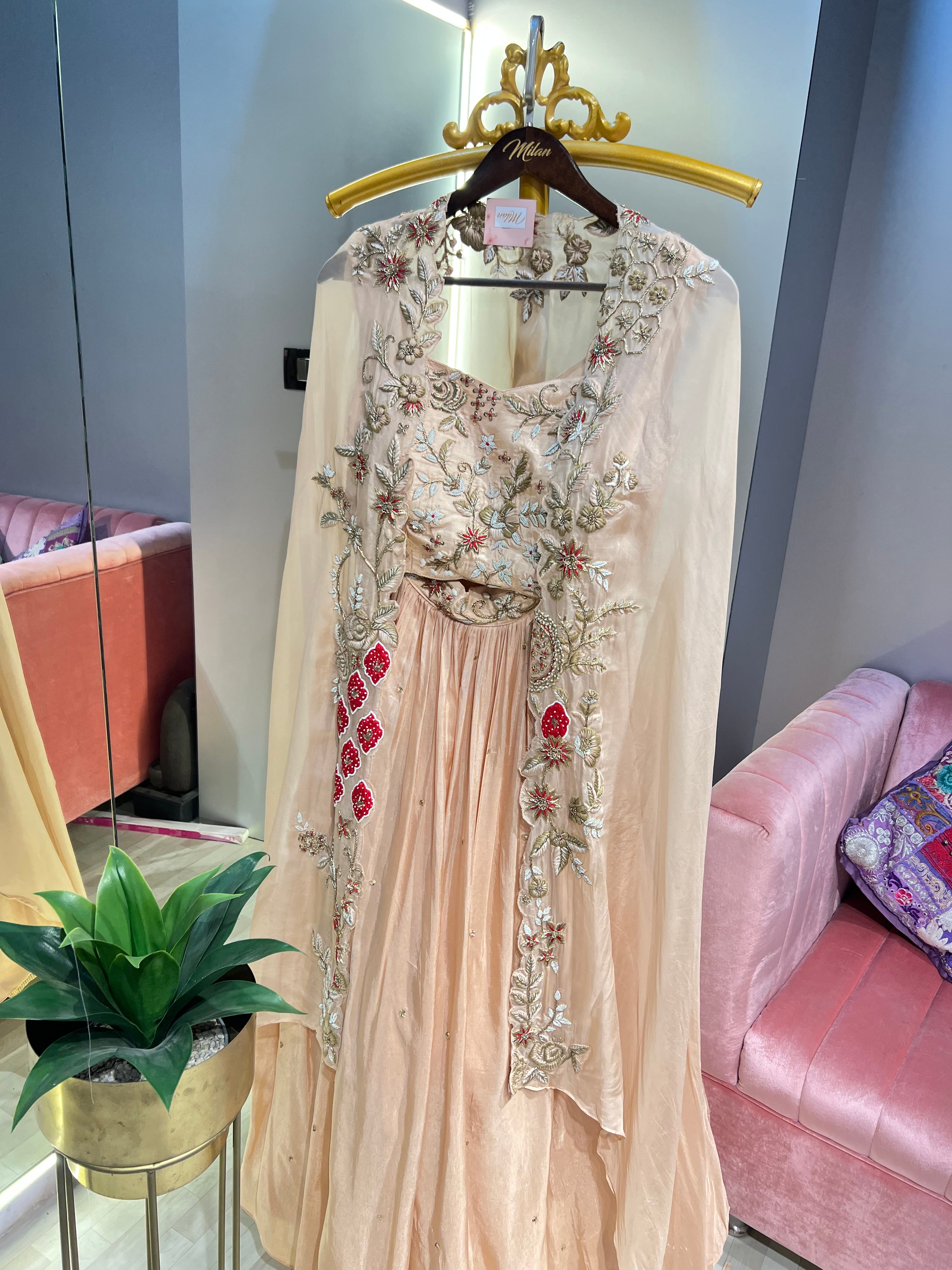 Handworked Cape Set – Milan Mumbai
