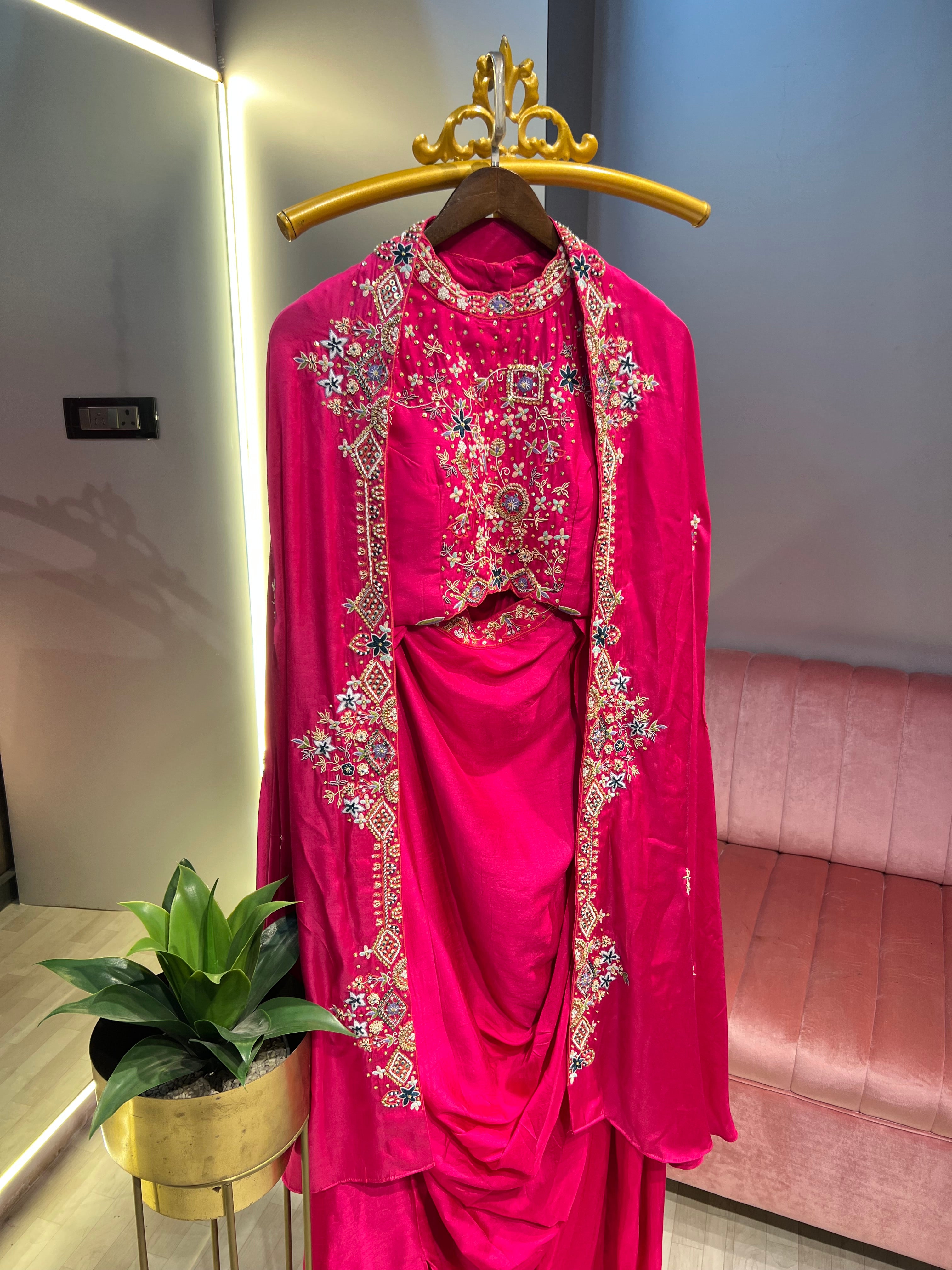 Handworked Cape Set – Milan Mumbai
